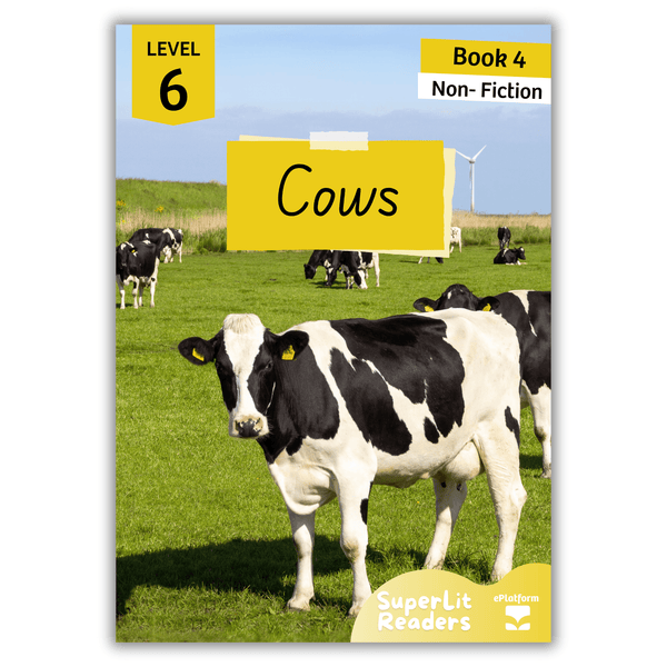 "Cows" Non-Fiction Level 6 (Book 4) | Decodable Readers – My Store