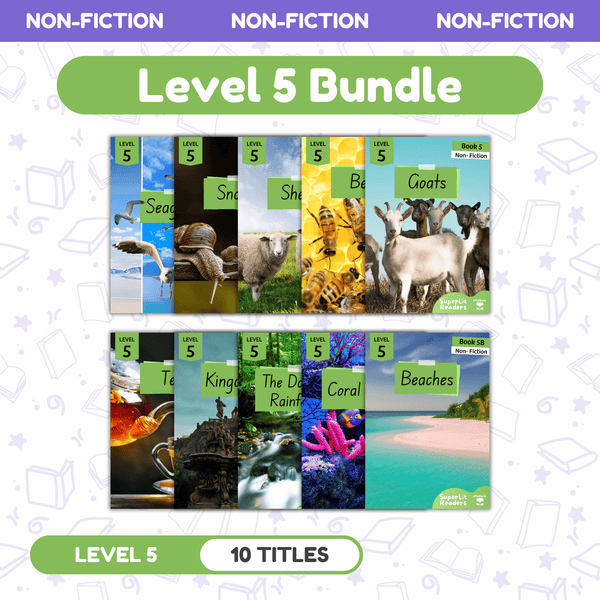 Level 5 Non-Fiction Bundle – SuperLit Readers by ePlatform